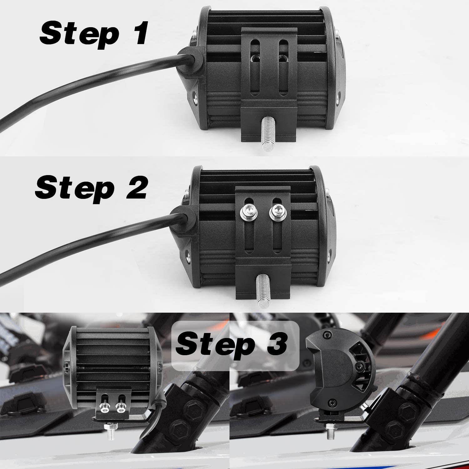 Light Bar Flat Mounts - The Honda SxS Club!