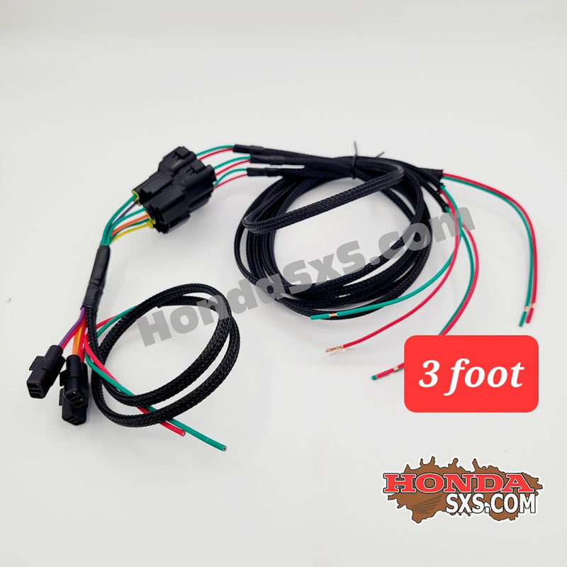 Pioneer 1000, accessory switch wire harness conversion kit. - The Honda SxS Club