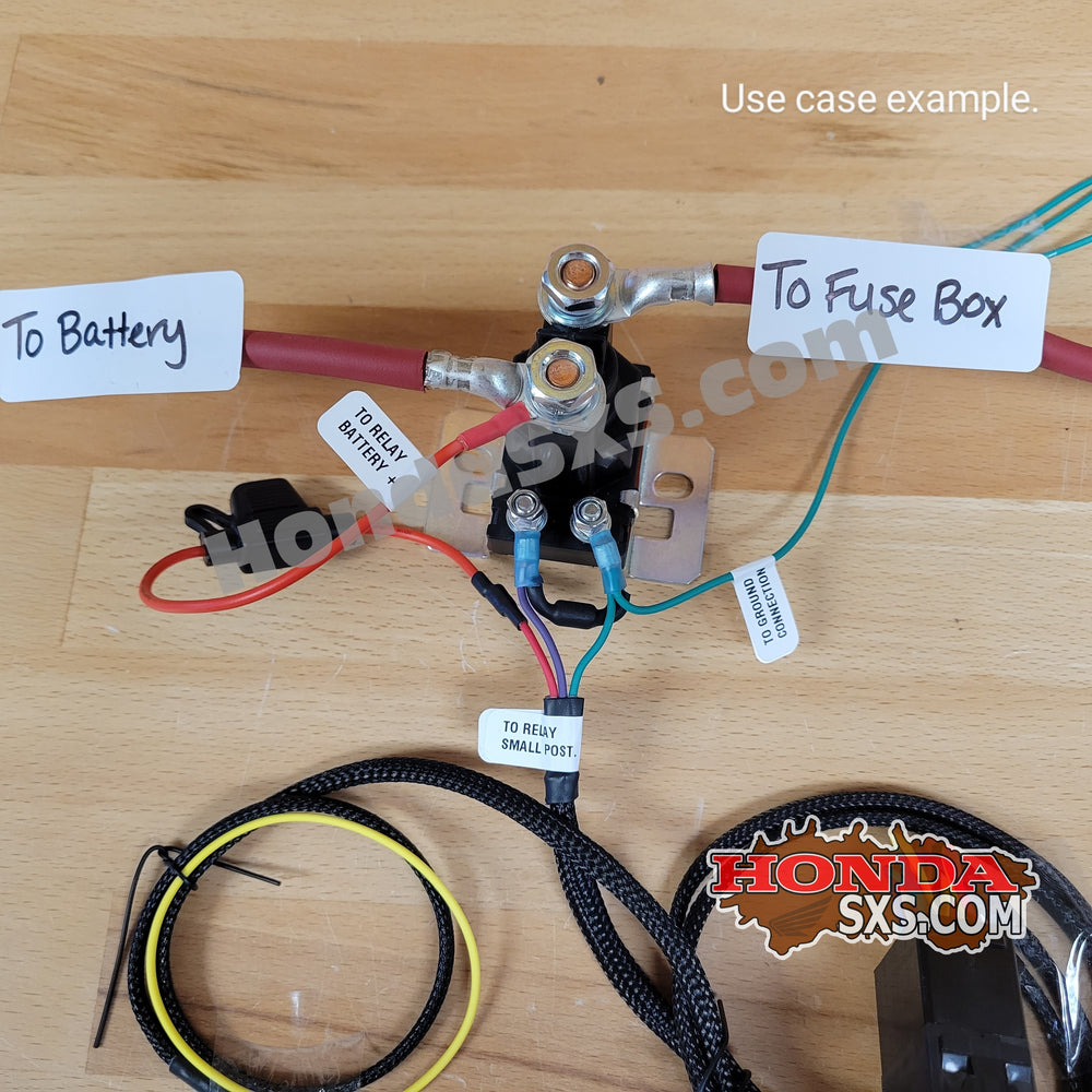 Pre-Wired Relay Control Switch for AUX and Key-on usage. For Stinger ...