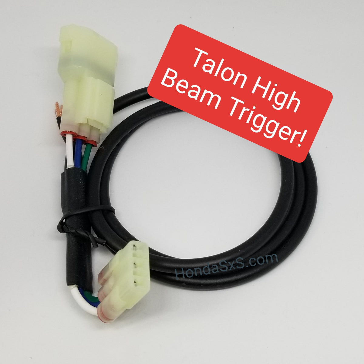 DIY High Beam Trigger Wire Harness for Honda Talon 1000 - The Honda SxS ...