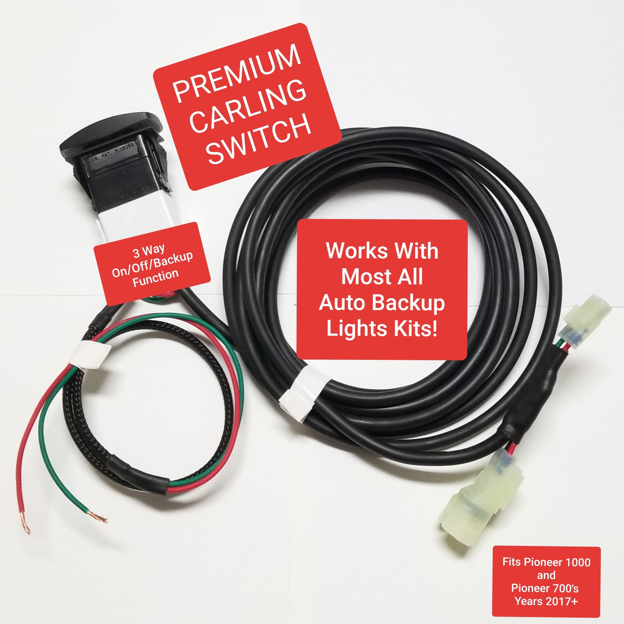 Work light Trigger for Auto Backup Light Kit - Honda Pioneer 1000 and ...