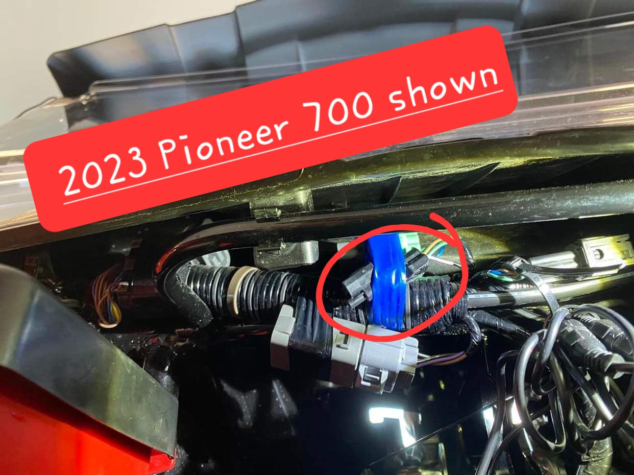 2022+ Honda Power ACC pin for Key-on power. Pioneer, Talon - The Honda ...